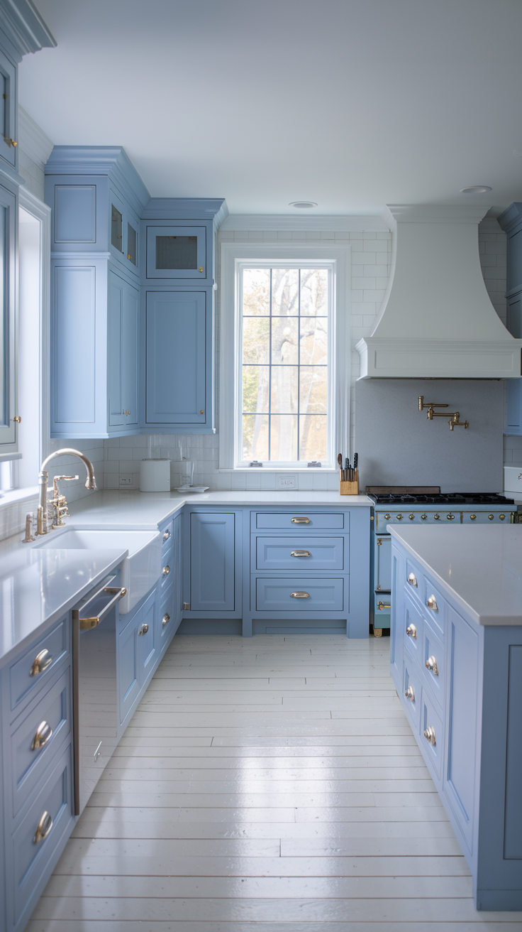 9 Beautiful Blue Kitchen Ideas for a Cool and Calm Cooking Space - SEO ...