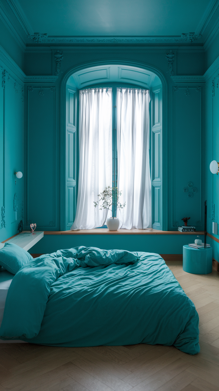 9 Turquoise Bedroom Ideas for a Refreshing and Bold Design - SEO Kenya