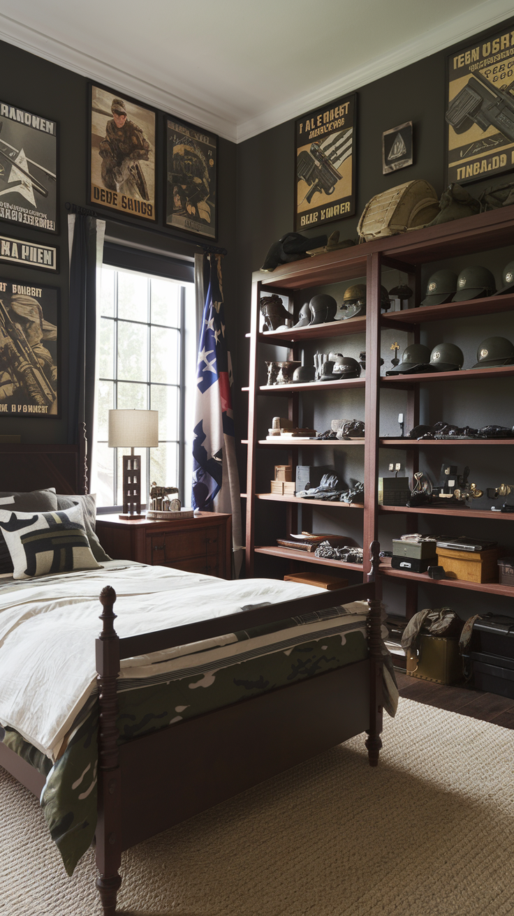 21 Army Bedroom Ideas for a Strong and Masculine Theme - SEO Kenya