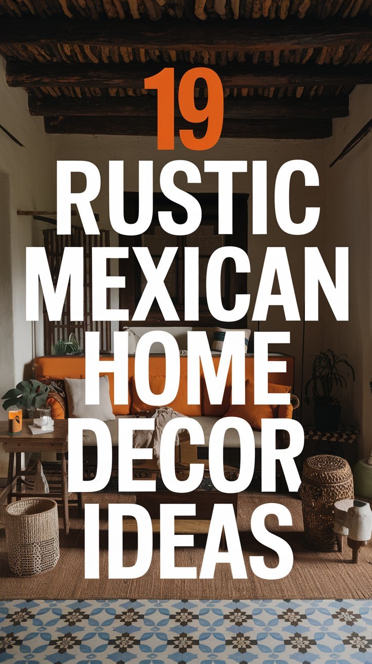 19 Rustic Mexican Home Decor Ideas - SEO Kenya
